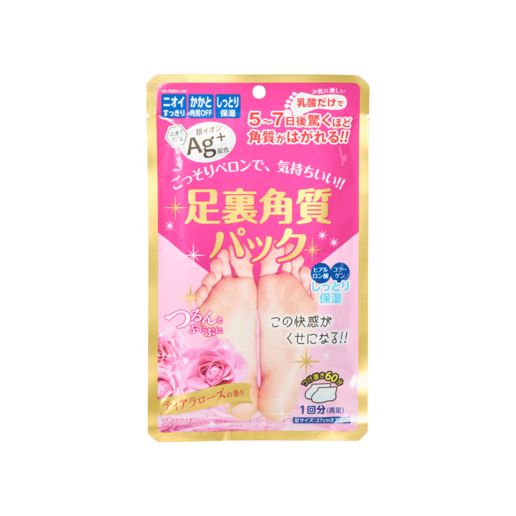 Fragrance 1P of sole keratin pack Ag Rose (Foot Care Lotion Agr) - Gold ...