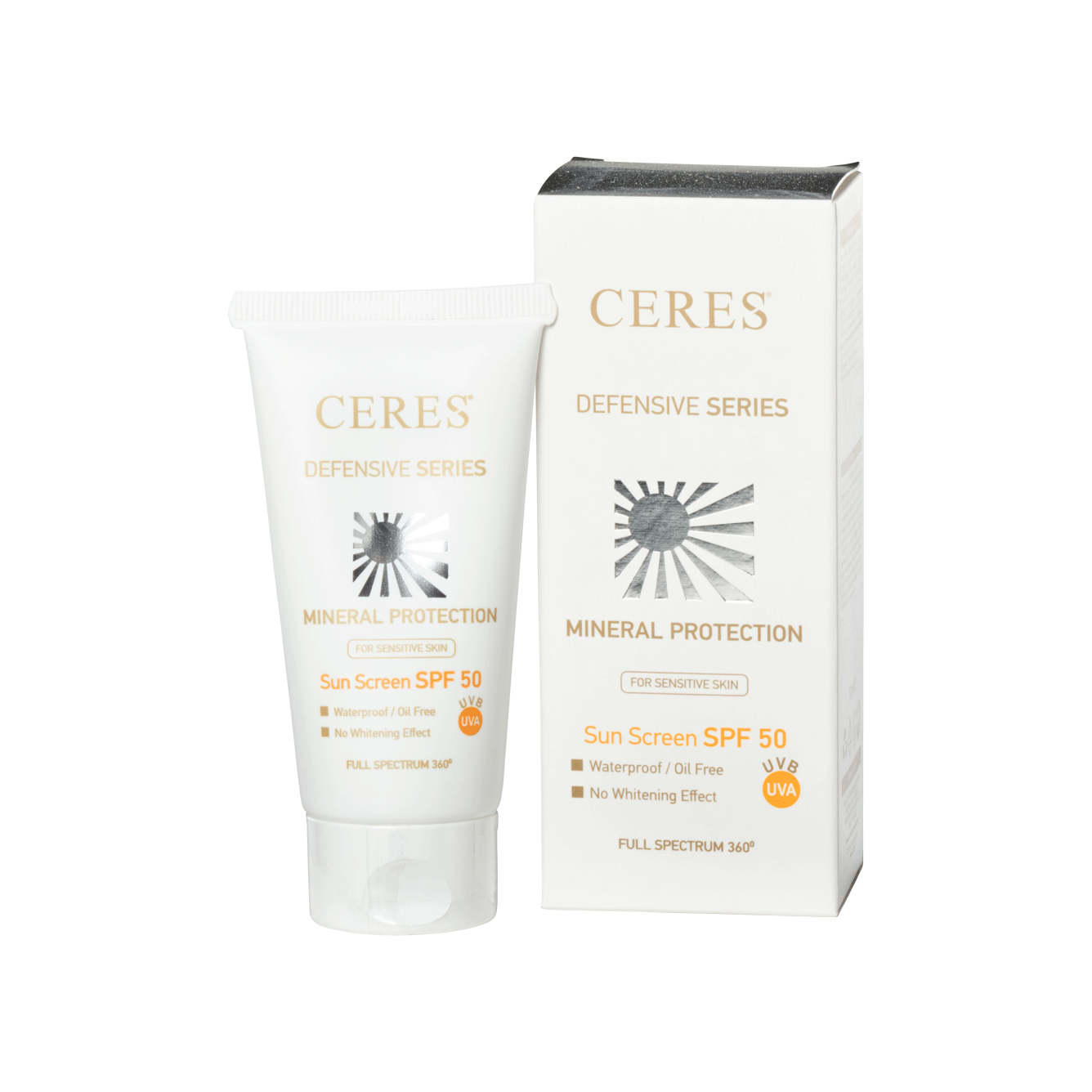 Ceres Defensive Series Mineral Protection Spf 50 - Gold Quality Award ...