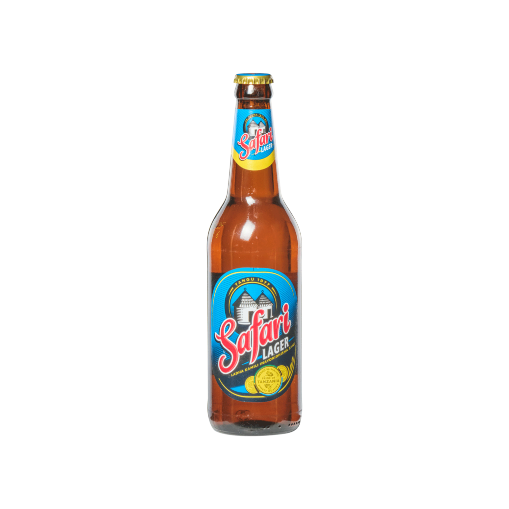 Safari Lager (Bottle 50cl) - Silver Quality Award 2024 from Monde Selection