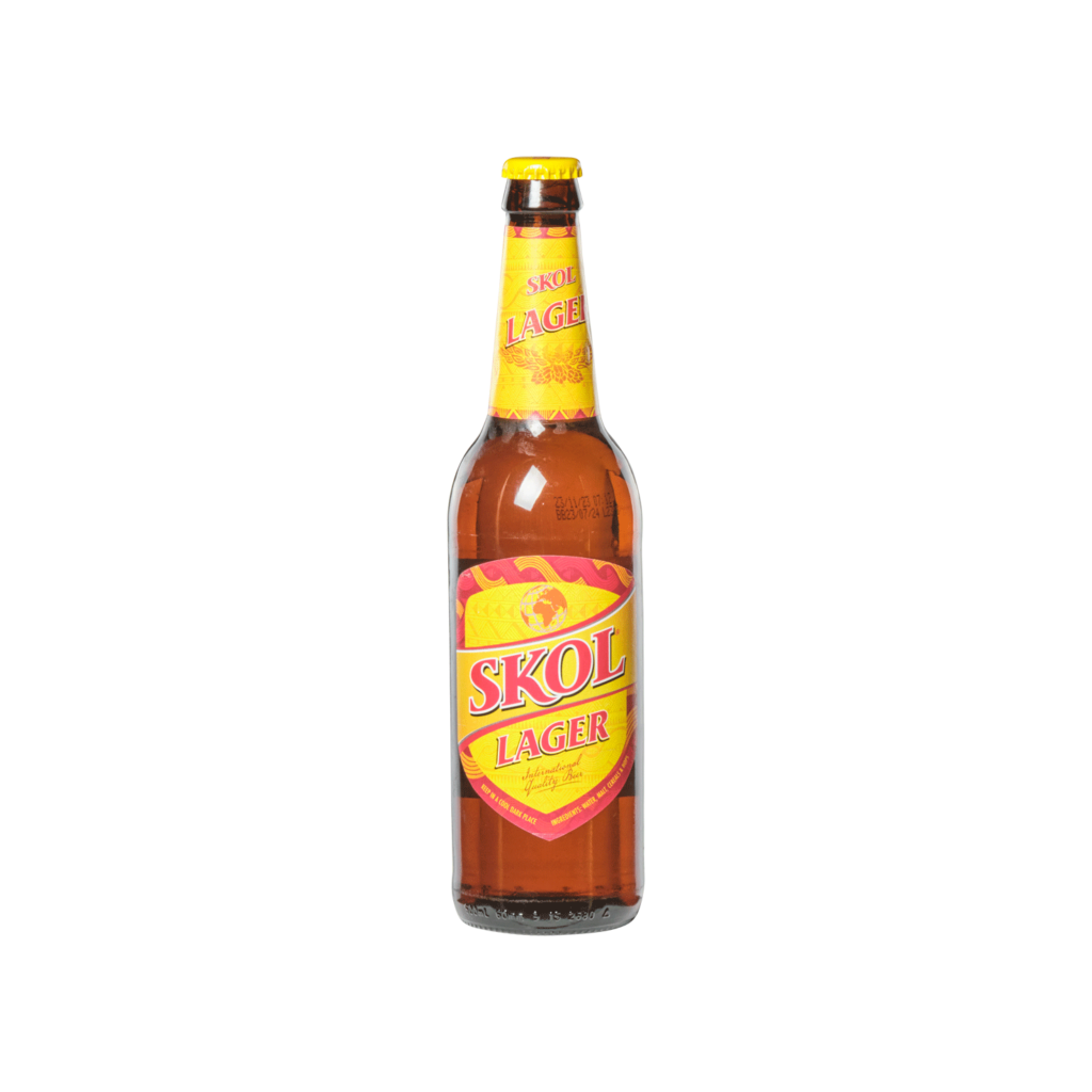 Skol Lager (Bottle 50cl) - Silver Quality Award 2024 from Monde Selection