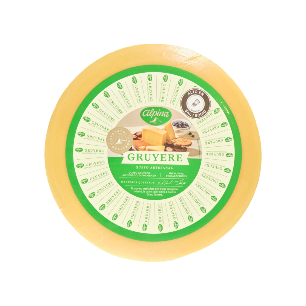 Queso Gruyere Alpina - Silver Quality Award 2024 from Monde Selection