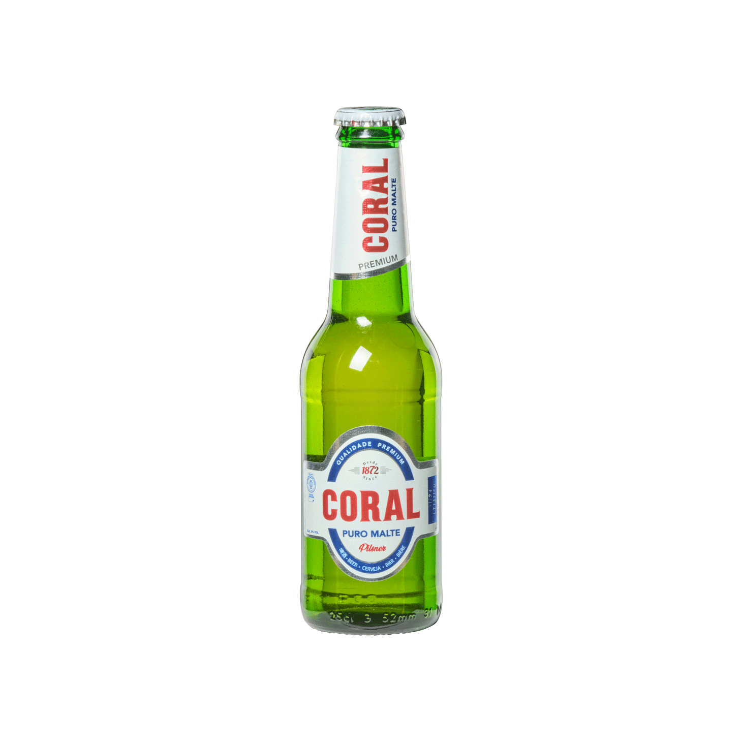 Coral Puro Malte (Bottle 25cl) - Gold Quality Award 2024 from Monde ...