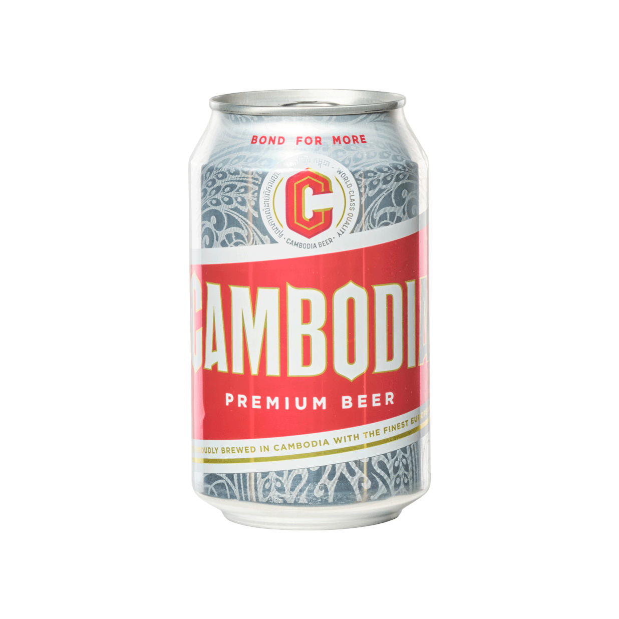 Cambodia Beer (Can 33cl) - Silver Quality Award 2024 from Monde Selection