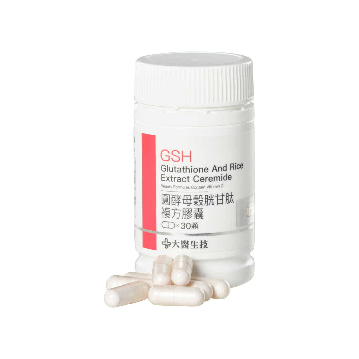 大醫生技圓酵母穀胱甘肽複方膠囊 - Gold Quality Award 2025 from Monde Selection