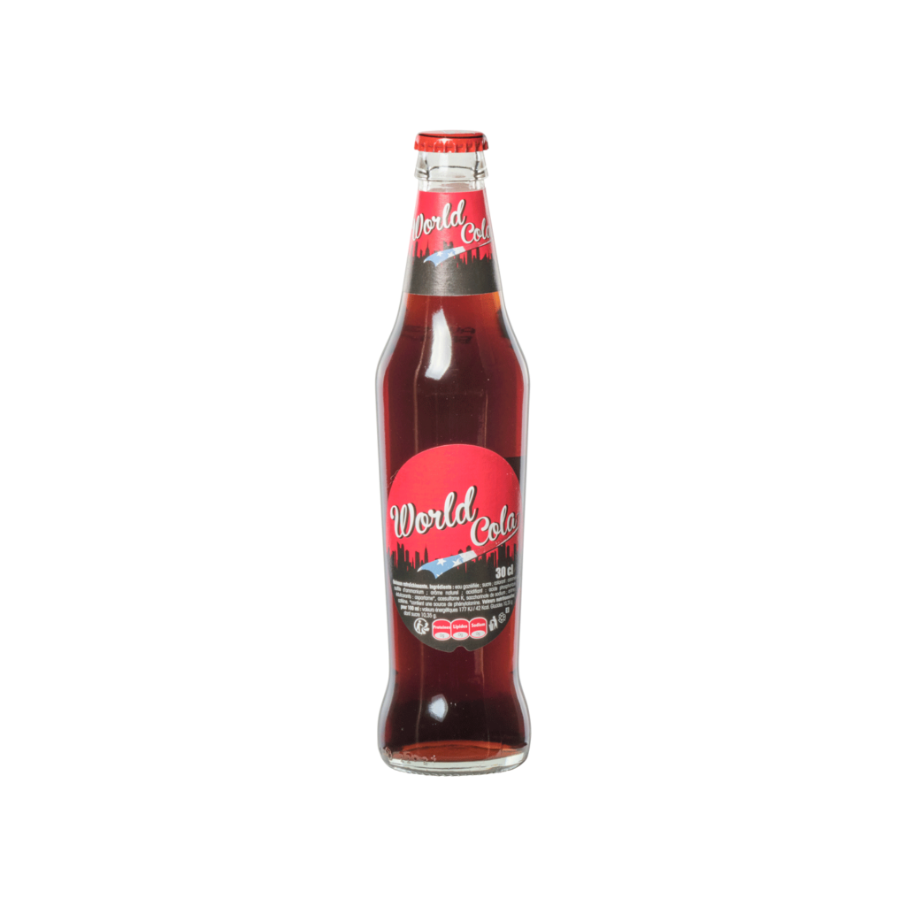 World Cola (Bottle 30cl) - Gold Quality Award 2024 from Monde Selection