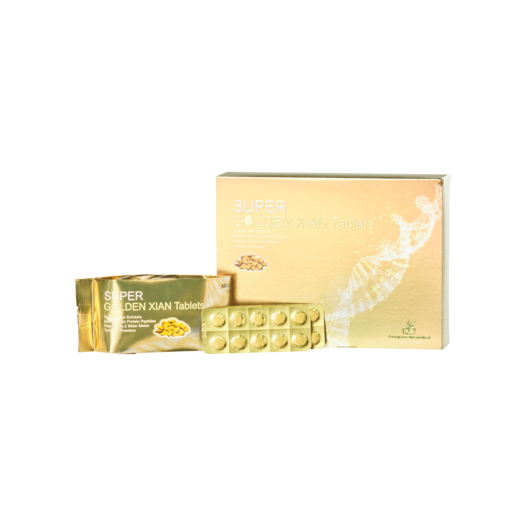 Super Golden Xian Tablets - Bronze Quality Award 2024 from Monde Selection