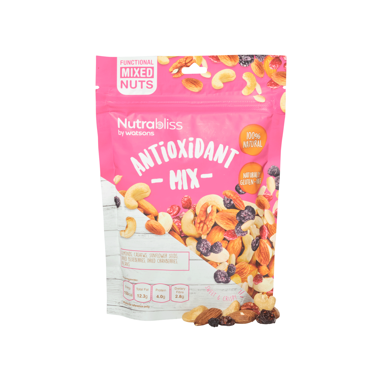 Functional Mixed Nuts Range - Antioxidant Mix - Gold Quality Award 2024 from Monde Selection