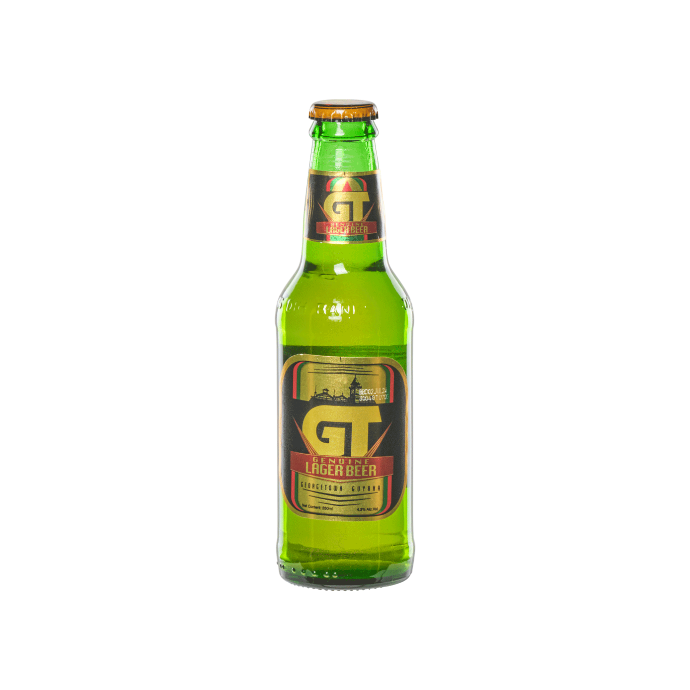 GT Genuine Lagar Beer - Silver Quality Award 2024 from Monde Selection