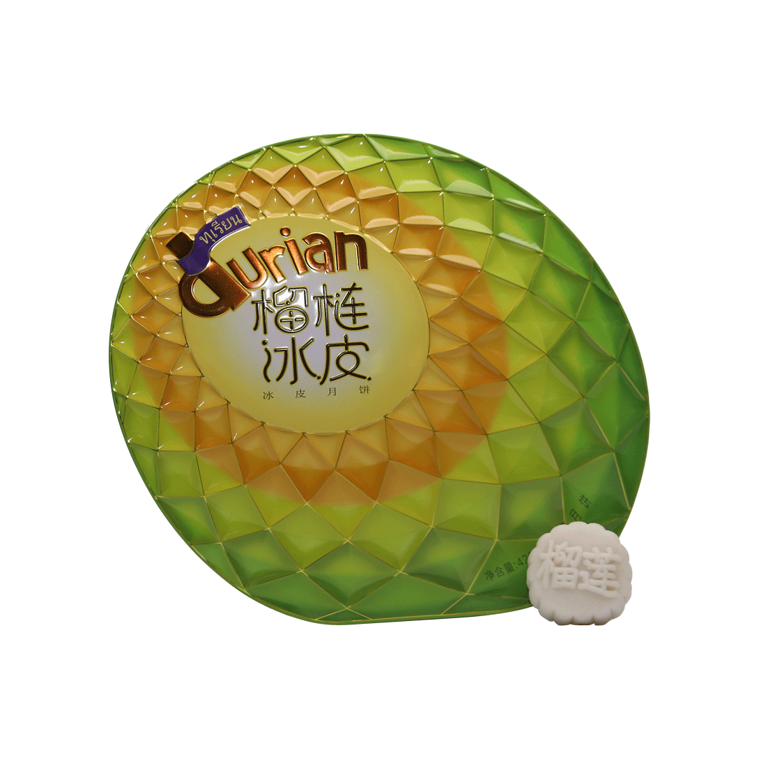 HUAMEI Durian Snowy Mooncake - Silver Quality Award 2024 from Monde ...