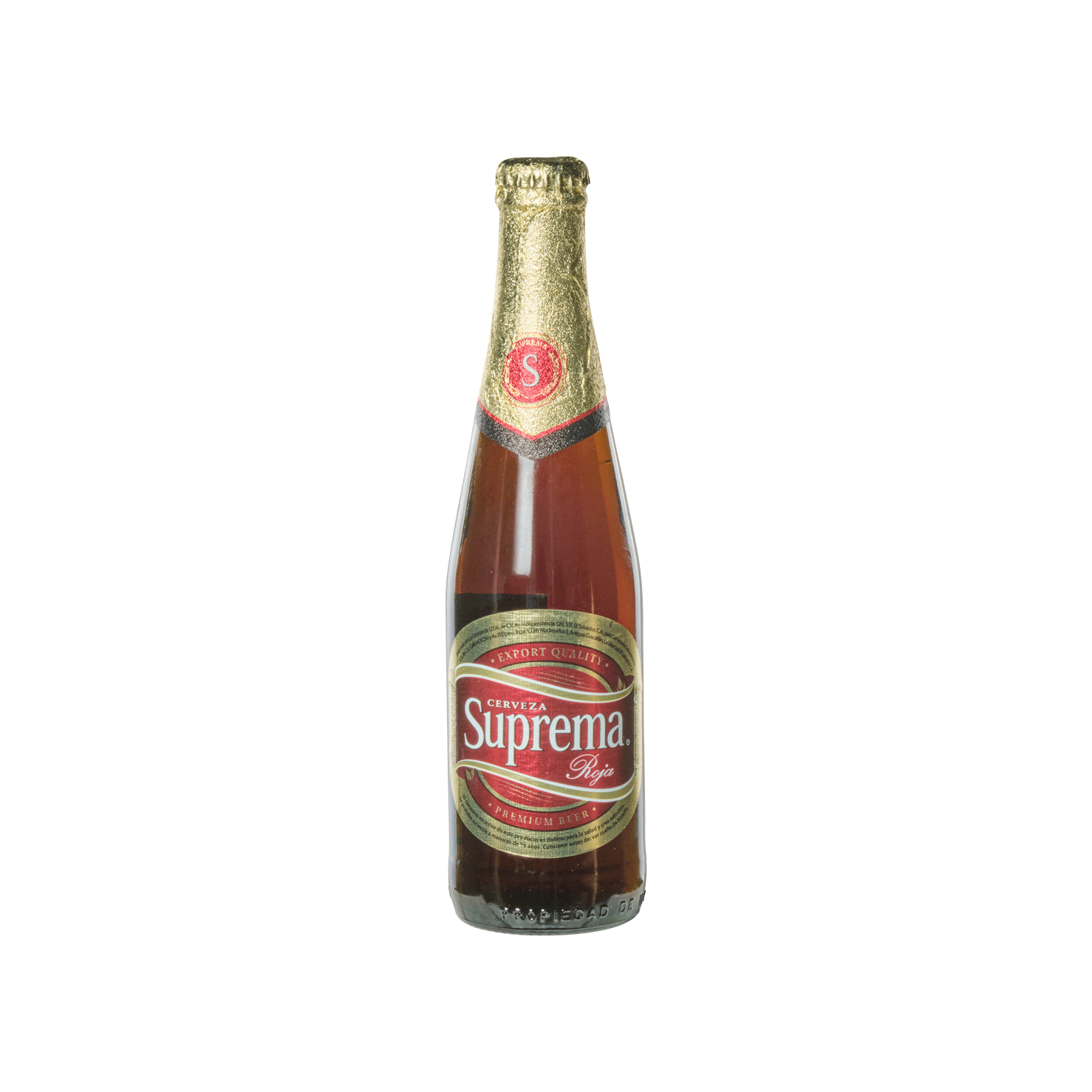 Cerveza Suprema Roja - Silver Quality Award 2024 from Monde Selection