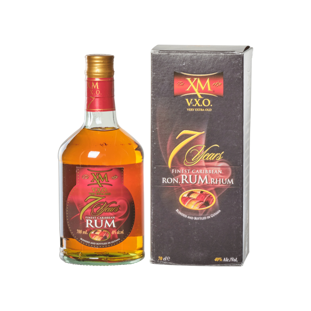 XM VXO 7 Yrs Old Rum - Gold Quality Award 2024 from Monde Selection