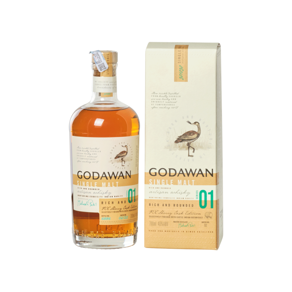 Godawan Single Malt Rich And Rounded Artisan Whisky - Gold Quality ...