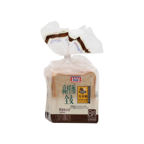 Mankattan Selected high-fiber whole wheat sliced bread - Silver Quality ...