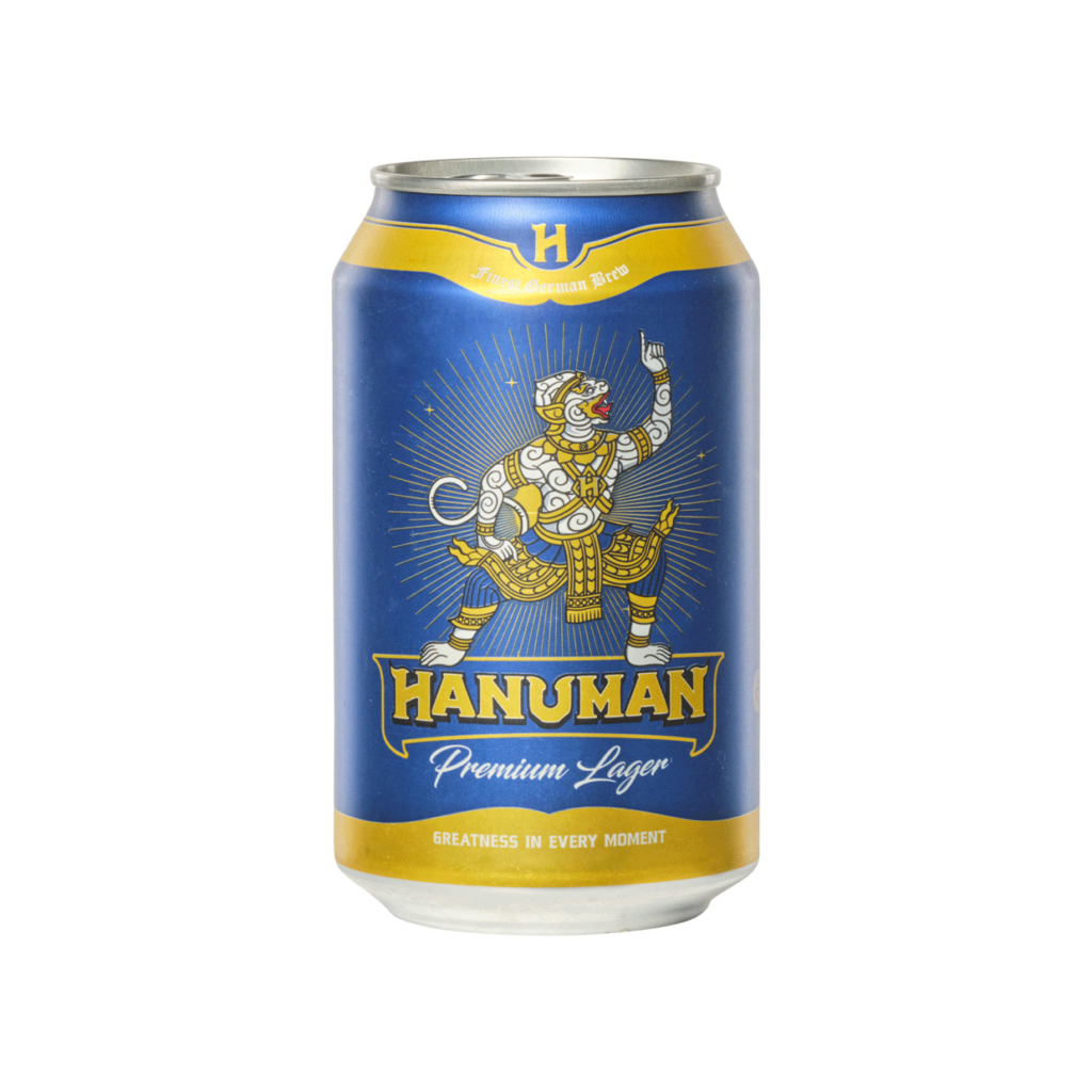 Hanuman Premium Lager (Can 33cl) - Gold Quality Award 2024 from Monde ...
