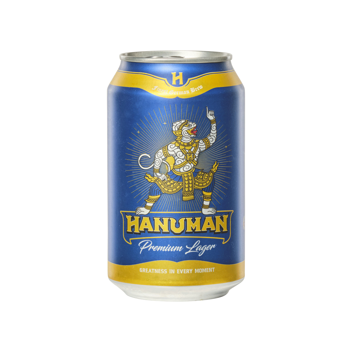 Hanuman Premium Lager (Can 33cl) - Gold Quality Award 2024 from Monde ...