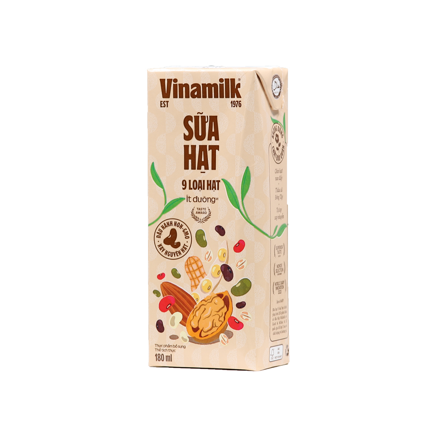 Plant Milk 9 Seeds Vinamilk Gold Quality Award 2024 From Monde Selection