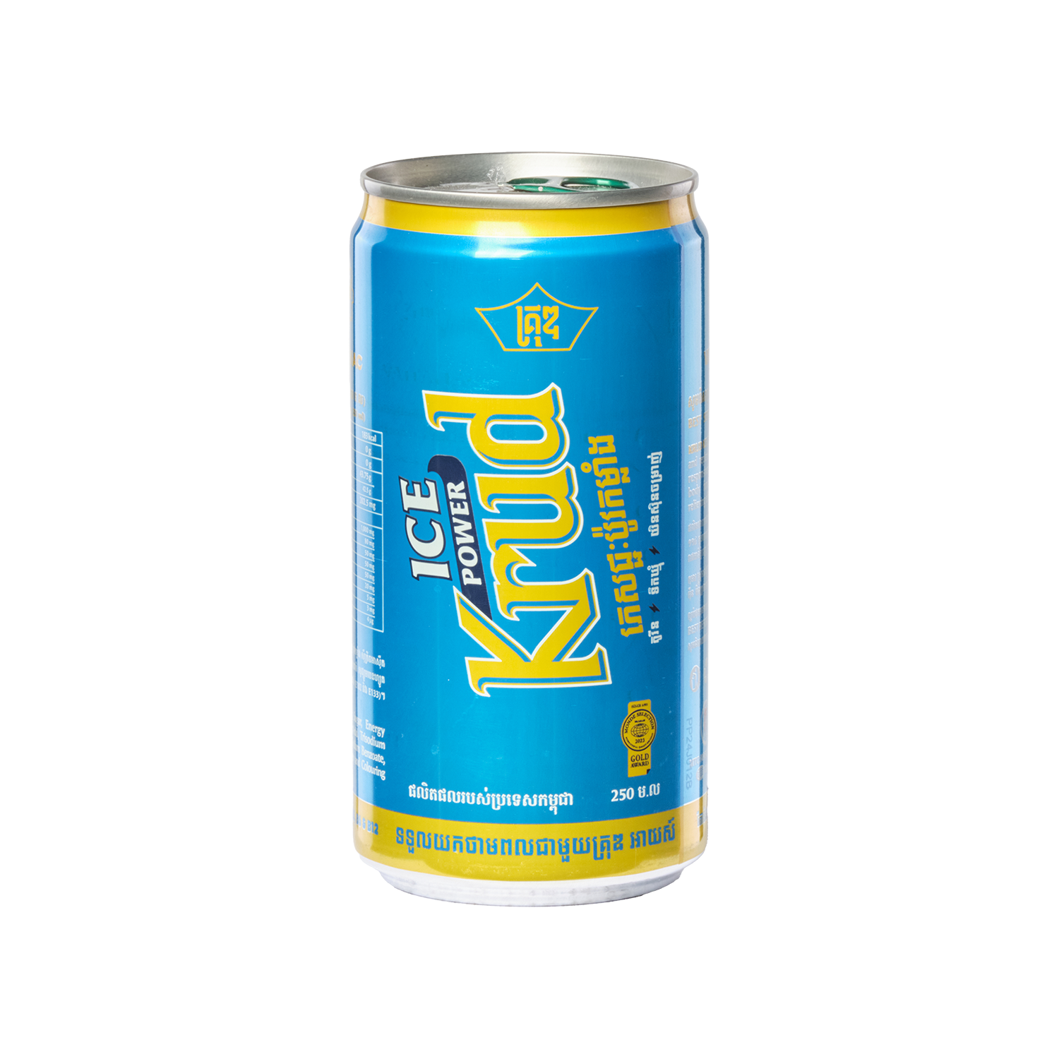Krud Ice Energy Drink - Gold Quality Award 2025 from Monde Selection