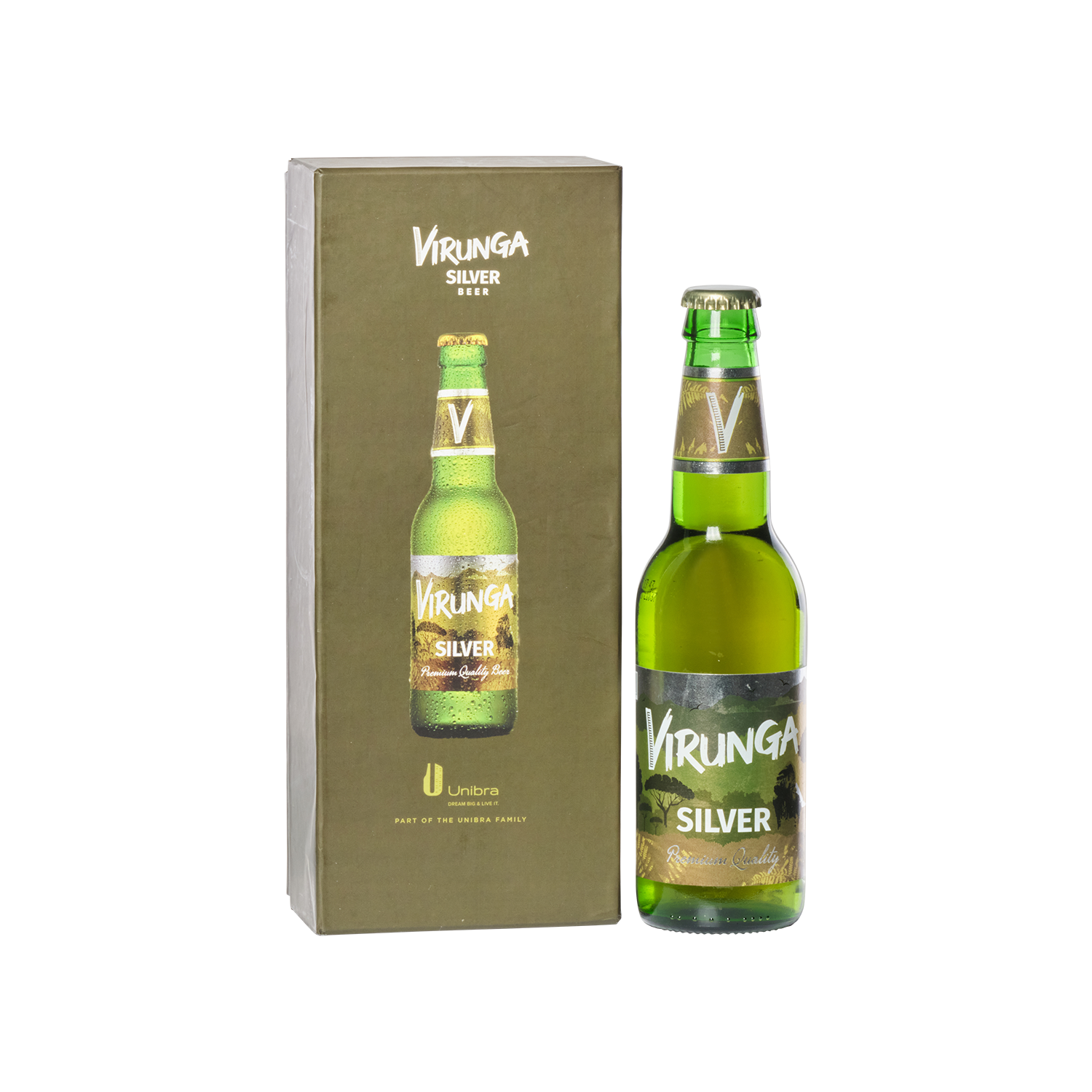 Virunga Silver (Bottle 33cl) - Gold Quality Award 2025 from Monde Selection