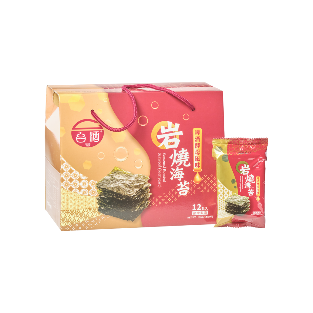 Seasoned Roasted Seaweed - Beer Yeast Flavor - Gold Quality Award 2025 ...