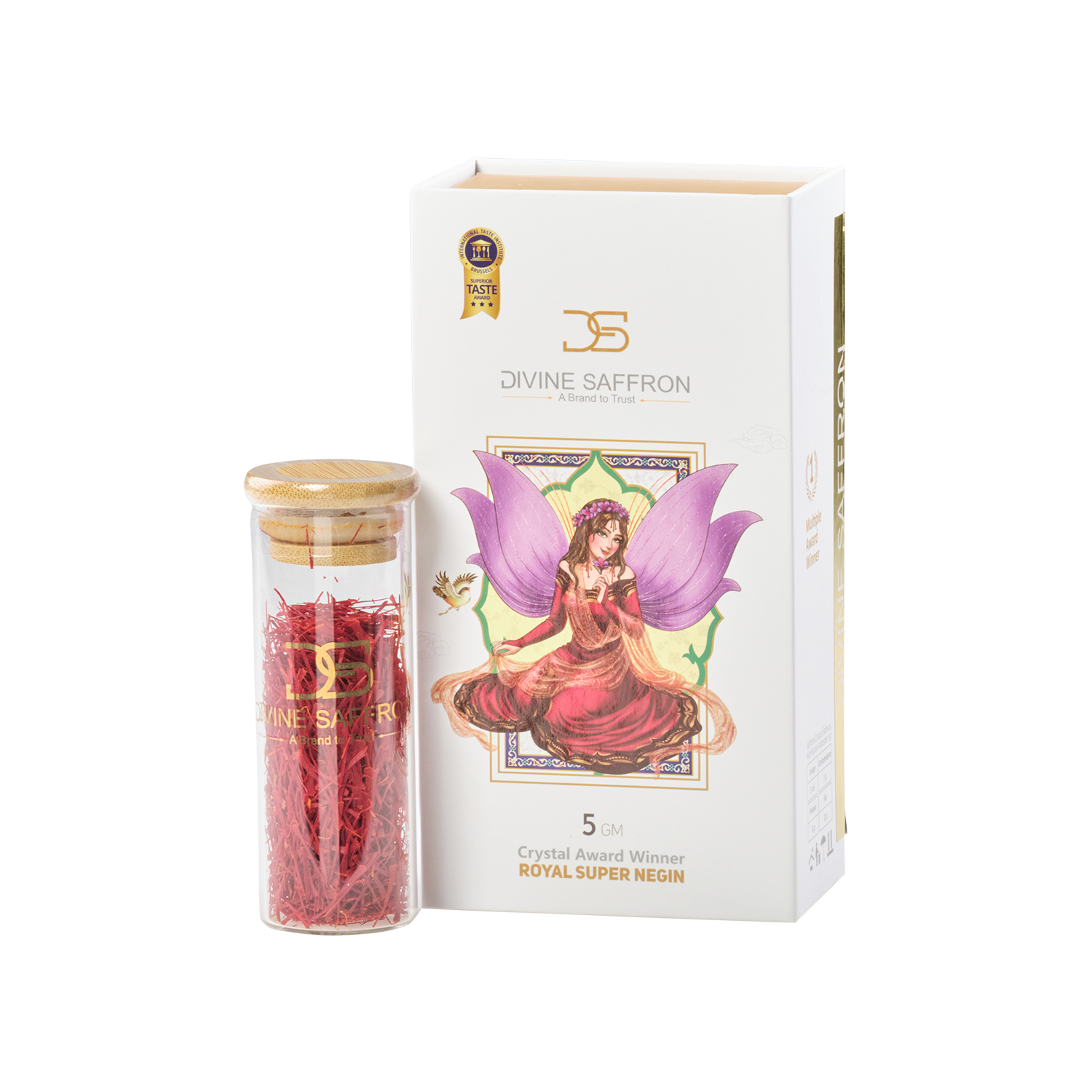 Divine Saffron - Gold Quality Award 2025 from Monde Selection