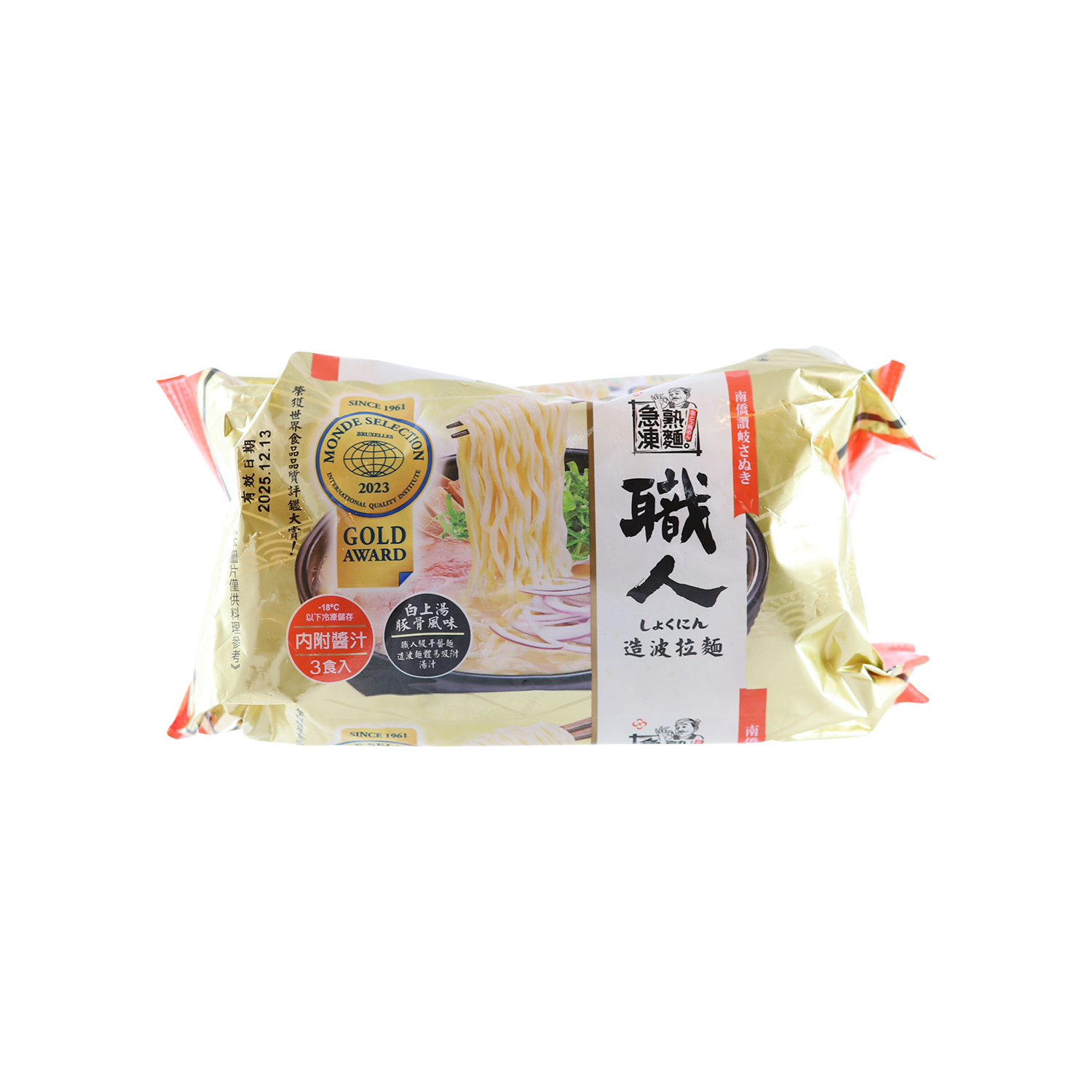 Namchow Sanuki Shokunin Wave-type Ramen (with Tonkotsu Ramen Soup) - Gold Quality Award 2025 ...