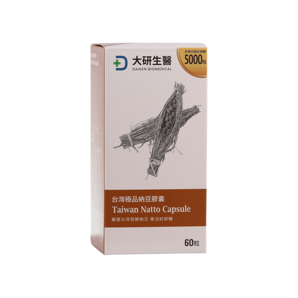 Daiken Taiwan Natto Capsule - Gold Quality Award 2025 from Monde Selection