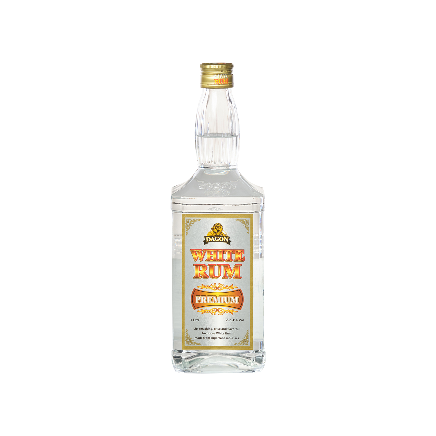 DAGON White Rum Premium - Gold Quality Award 2025 from Monde Selection