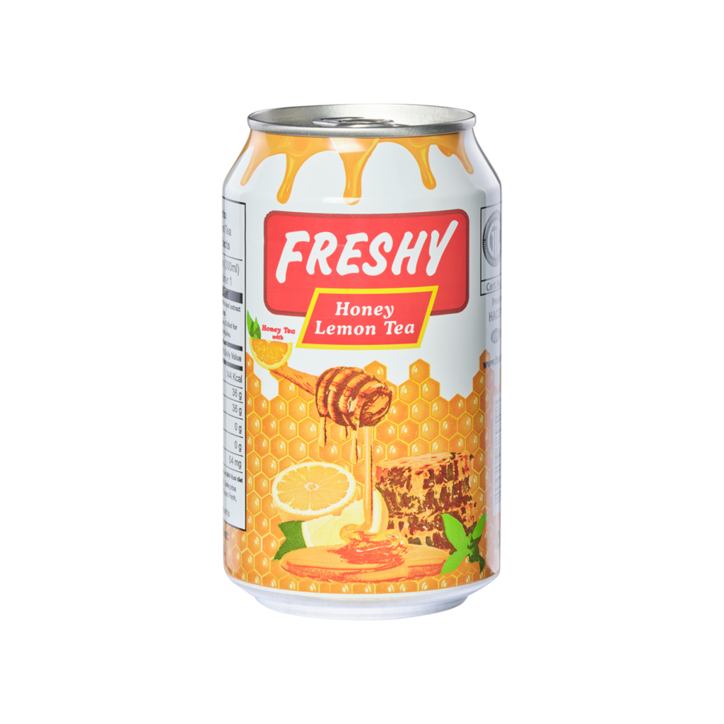 Freshy Honey Lemon Tea (Can 30cl) - Gold Quality Award 2025 from Monde ...