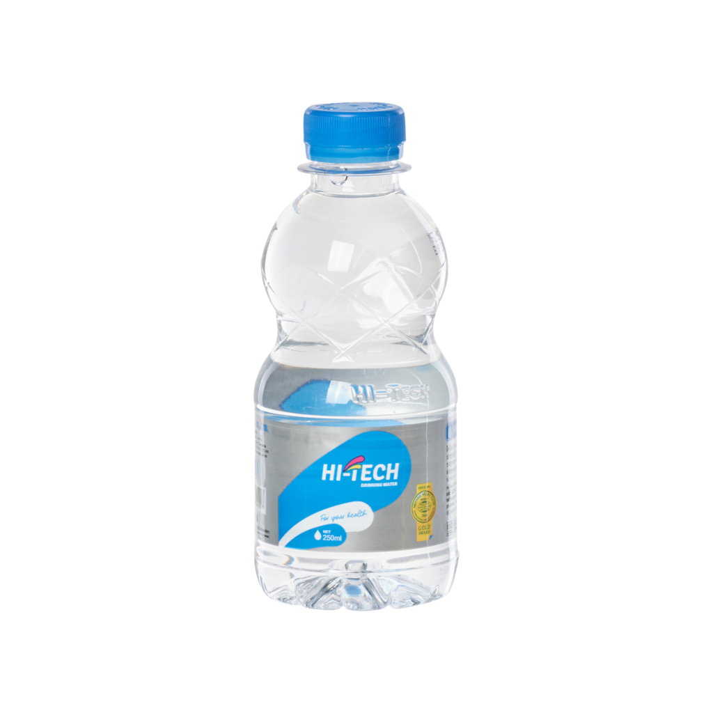 Hi-Tech Drinking Water (250 ml) - Gold Quality Award 2025 from Monde Selection