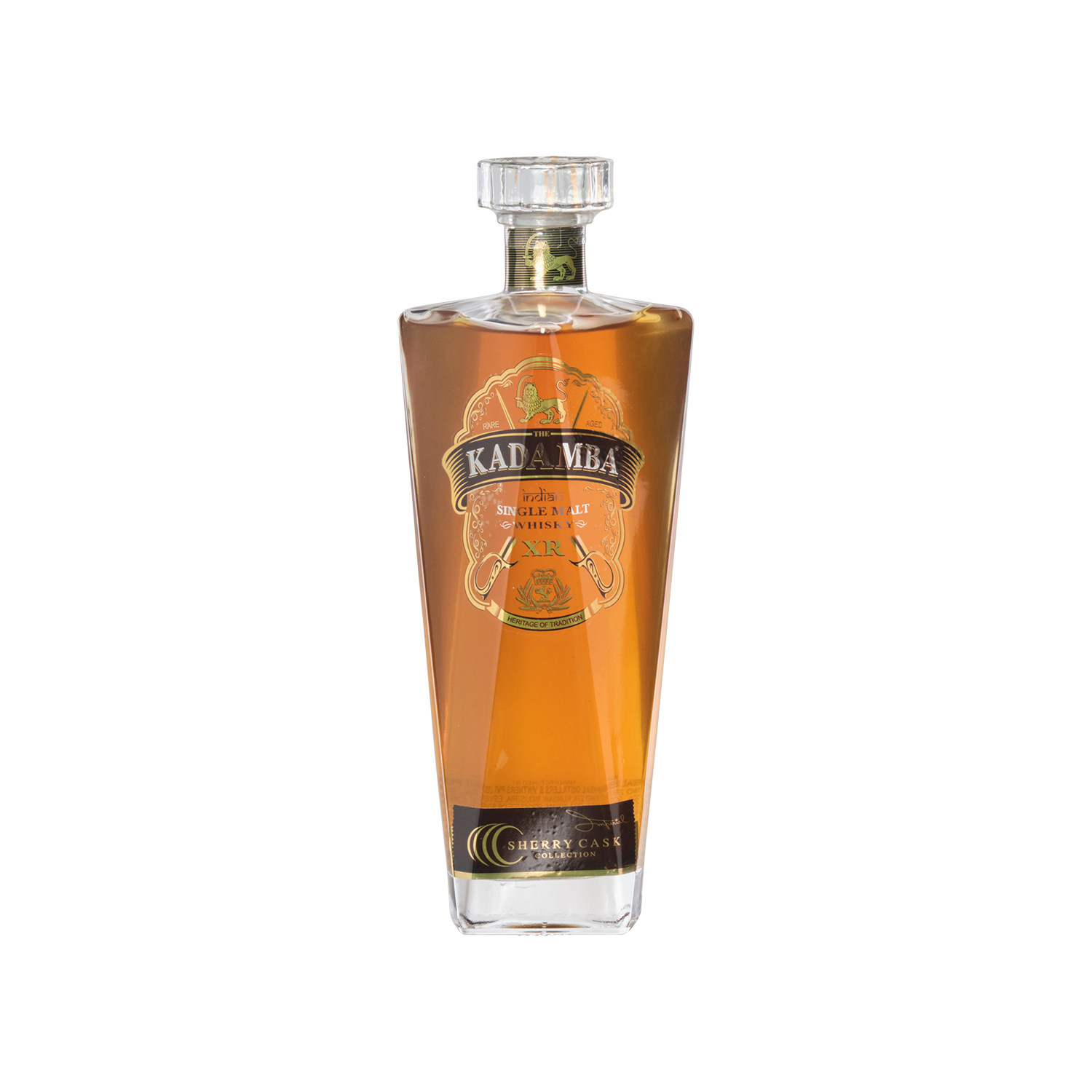 Kadamba Indian Single Malt Whisky XR Sherry Cask Collection - Gold ...