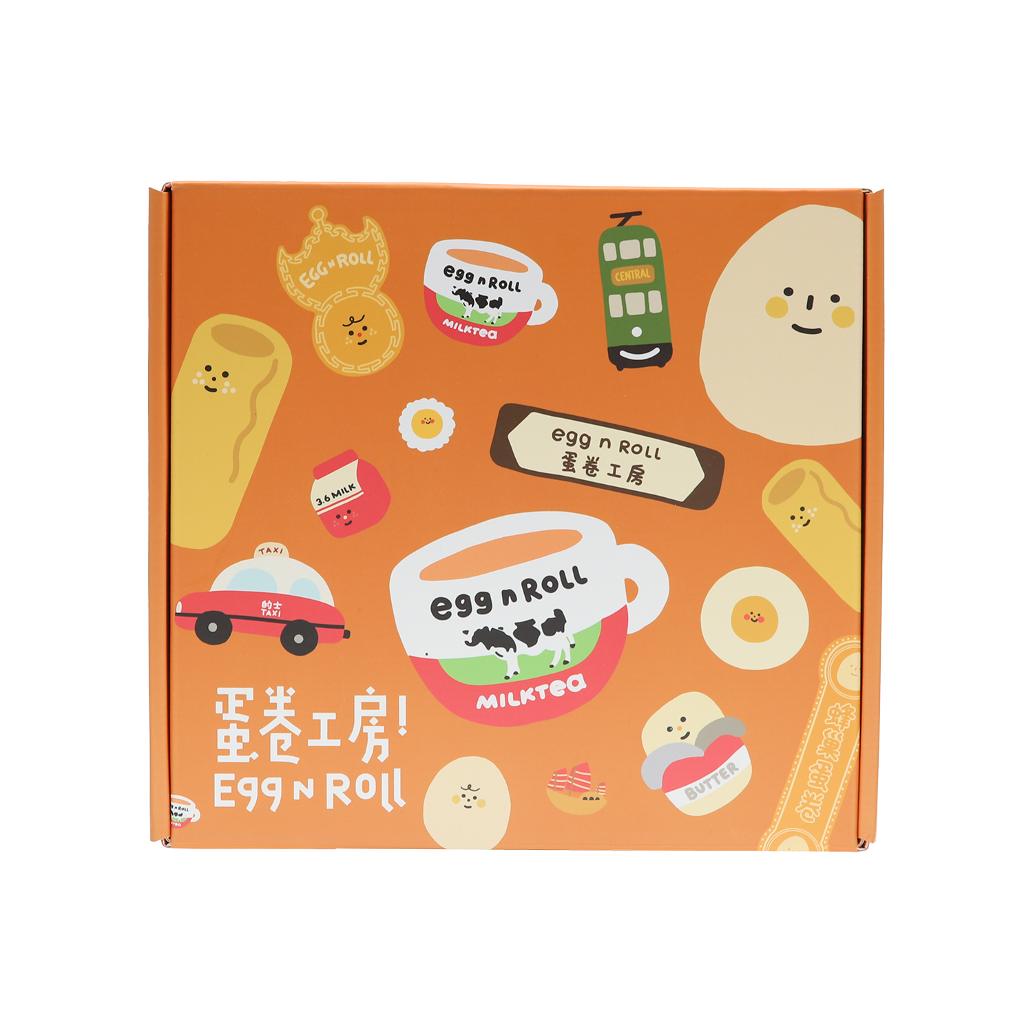Hong Kong style Handmade Milk Tea Egg Rolls (12pieces) Net Wt 200g ...